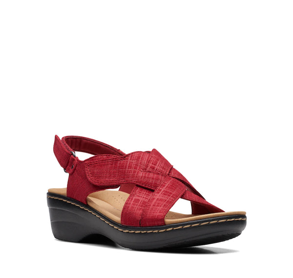 Clarks Merliah Echo Red 71296 – Tanda Shoes